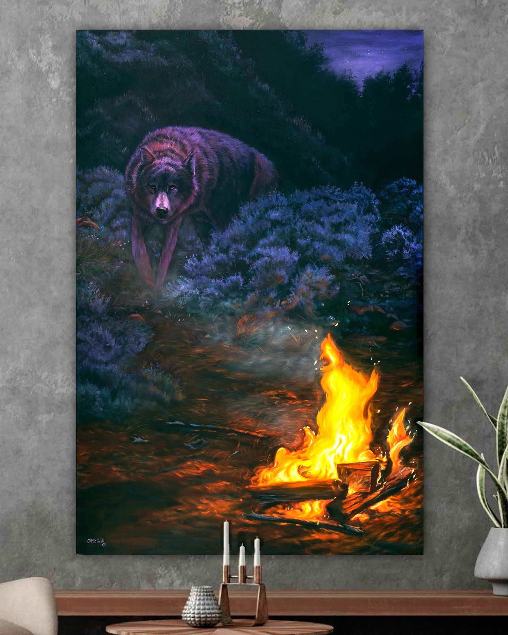 Twilight Embers – Carlson Fine Art Studio